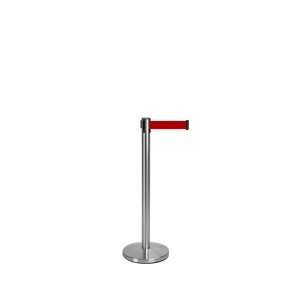 Retracted Pole Silver (Tensa Barrier)